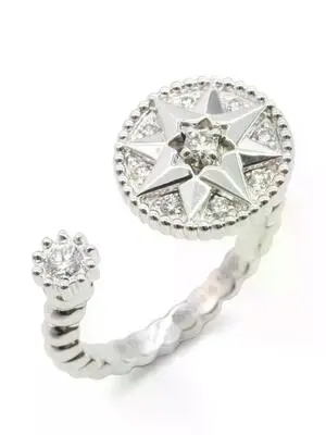 Dior 2010s Rose Des Vents Diamond Ring
