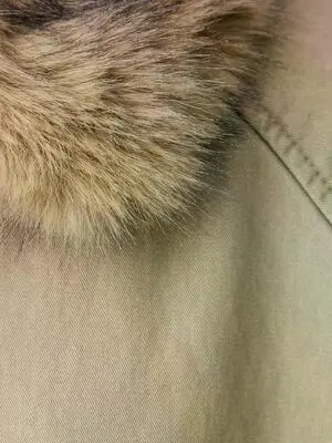 Marc O'polo Faux-fur Collar Raglan-sleeve Jacket - Neutrals