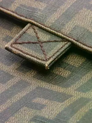 Fendi 2000s Zucca Cross Body Bag