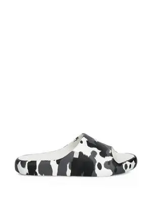 Melissa Free Cow-print Slides