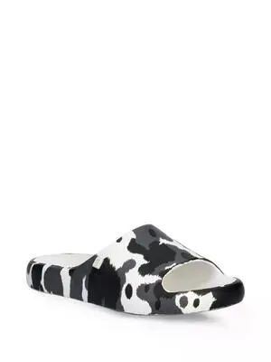 Melissa Free Cow-print Slides