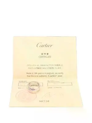 Cartier 2010s Paris Sapphire Ring