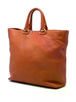 Prada 2010-2026 Vitello Daino Open Convertible Tote Satchel