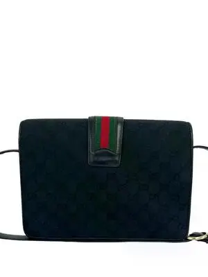 Gucci 20th Century Gg Canvas Web Crossbody Bag