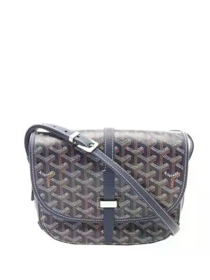 Goyard 2000-2026 Goyardine Belvedere Pm Crossbody Bag - Blue