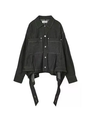 PSOPHIA Contrast-stitch Denim Jacket