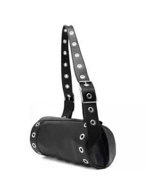 LIMI FEU Eyelet-embellished Cylinder Shoulder Bag