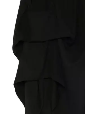 LIMI FEU Double-satin Irregular Hem Skirt
