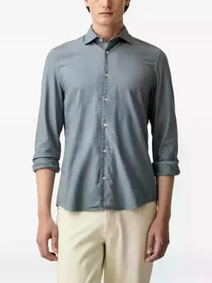 Marc O'polo Twill Long-sleeve Shirt - Blue