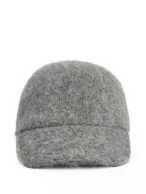 Liviana Conti Brushed-finish Cap - Grey