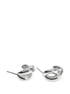 Monica Vinader Ochre Huggie Earrings - Silver