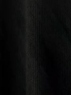 LARDINI Ribbed-knit Polo Sweater