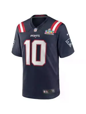 Nike X Nfl Drake Maye New England Patriots T-shirt - Blue