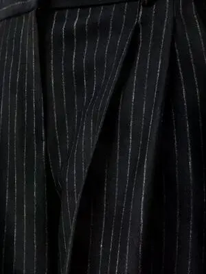 Luisa Spagnoli Pinstripe-pattern Pleated Tailored Trousers