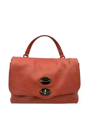 ZANELLATO Postina Daily Leather Shoulder Bag - Orange