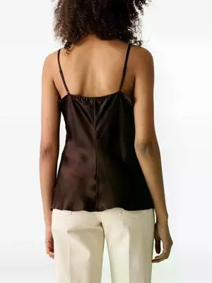 Luisa Spagnoli Lezioni Lace-trim Camisole Blouse