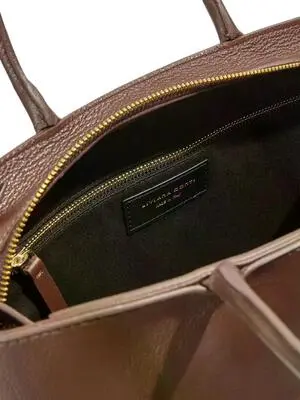 Liviana Conti Amelie Grained-leather Tote Bag