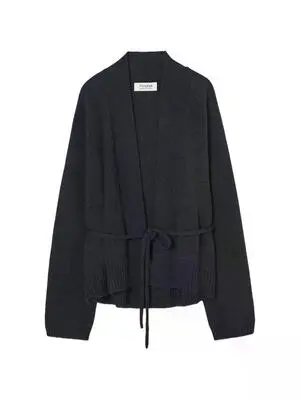PSOPHIA Belted Knit Cardigan - Blue