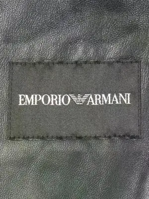 Emporio Armani 2010s Checkered Jacquard Jacket