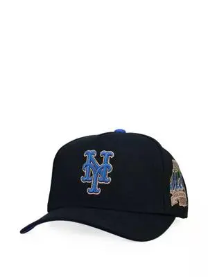 Mitchell & Ness X New Era New York Mets A-frame Snapback Cap - Black