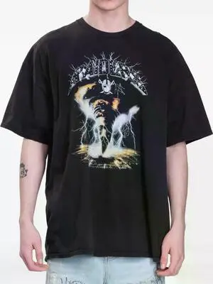 DOMREBEL Raiders Graphic-print T-shirt - Black