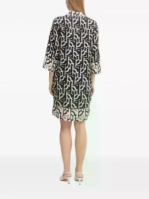MARC AUREL Monogram-print Mini Dress
