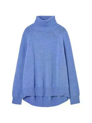 PSOPHIA Roll-neck Raglan-sleeve Sweater