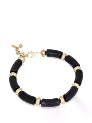 Luisa Spagnoli Niardo Beaded-link Necklace - Black
