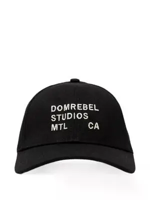 DOMREBEL Staff Baseball Cap - Black
