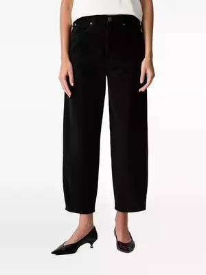 Pinko Barrel-fit Bull Denim Jeans - Black