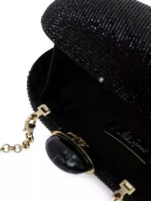 Luisa Spagnoli Crystal-embellished Oval Clutch Mini Bag