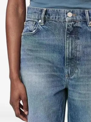 ALLSAINTS Raw-hem Wide-leg Jeans