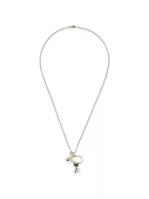 VIVIENNE WESTWOOD Ovidio Key-pendant Necklace - Silver