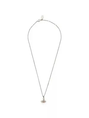 VIVIENNE WESTWOOD New Petite Orb Necklace - Silver