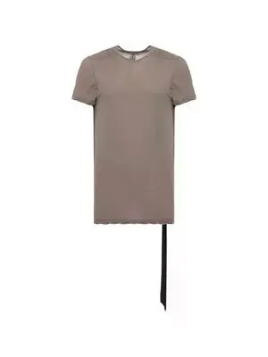 Rick Owens Raw-edge Hanging-strap T-shirt - Grey