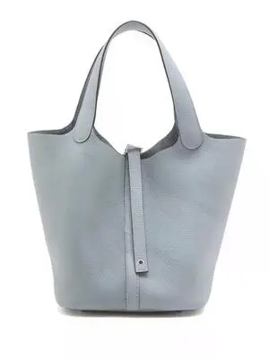 Hermès 2025 Clemence Picotin Lock 22 Handbag - Blue
