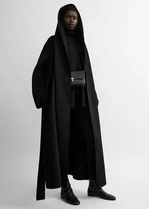 TOTEME Hoodie Belted Coat