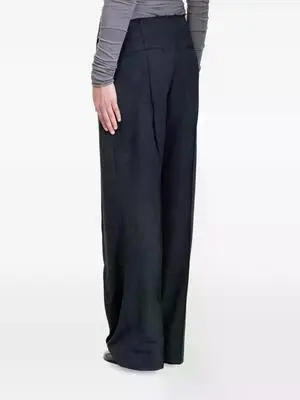 ENTIRE STUDIOS Zerobound Pleated Wide-leg Trousers