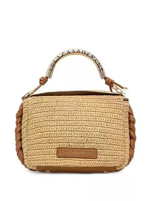 Lola Casademunt Woven Braided-trim Tote Bag