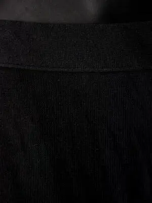 Luisa Spagnoli Modine Fine-knit Wide-leg Trousers