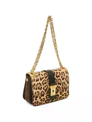 Valentino Garavani B-rockstud Leopard-print Medium Shoulder Bag