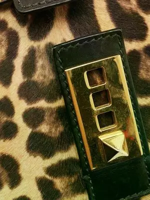 Valentino Garavani B-rockstud Leopard-print Medium Shoulder Bag
