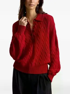 Polo Ralph Lauren Cable-knit Polo Sweater