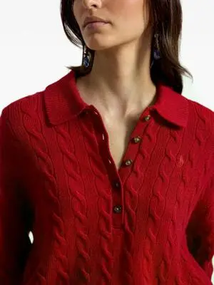 Polo Ralph Lauren Cable-knit Polo Sweater