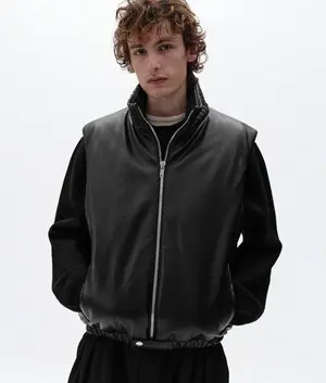 Bottega Veneta Padded Leather Gilet