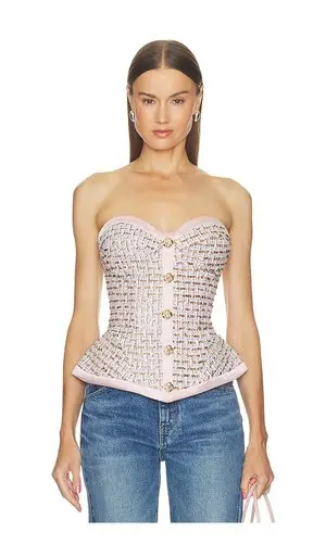 NADINE MERABI Maya Pink Top In . Also - Multi