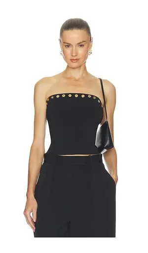 Alice + Olivia Alison Tube Top With Grommets In . Also