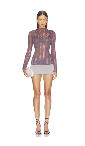 Cult Gaia Tai Top In . Also - Pink