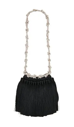 SIMONMILLER Tassel Knotty Bag - Black