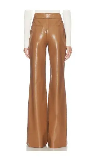 Alice + Olivia Dylan Faux Leather Pant In . Also